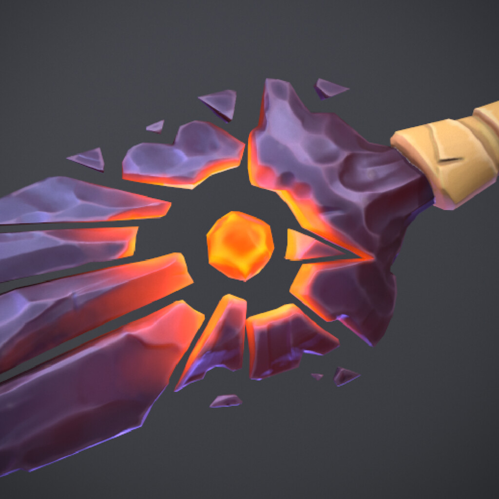 ArtStation - Stylized Sword