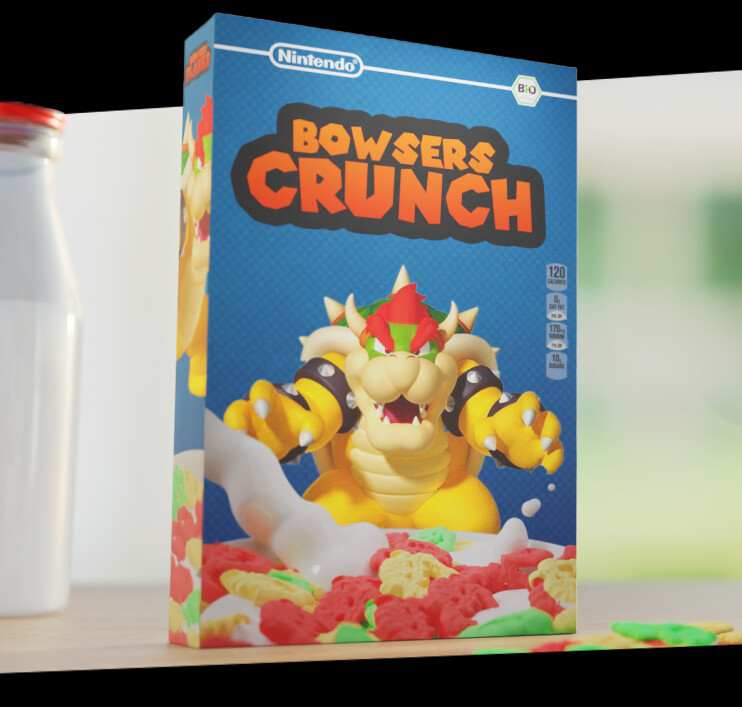 ArtStation - Bowser's Crunch Fanmade Commercial
