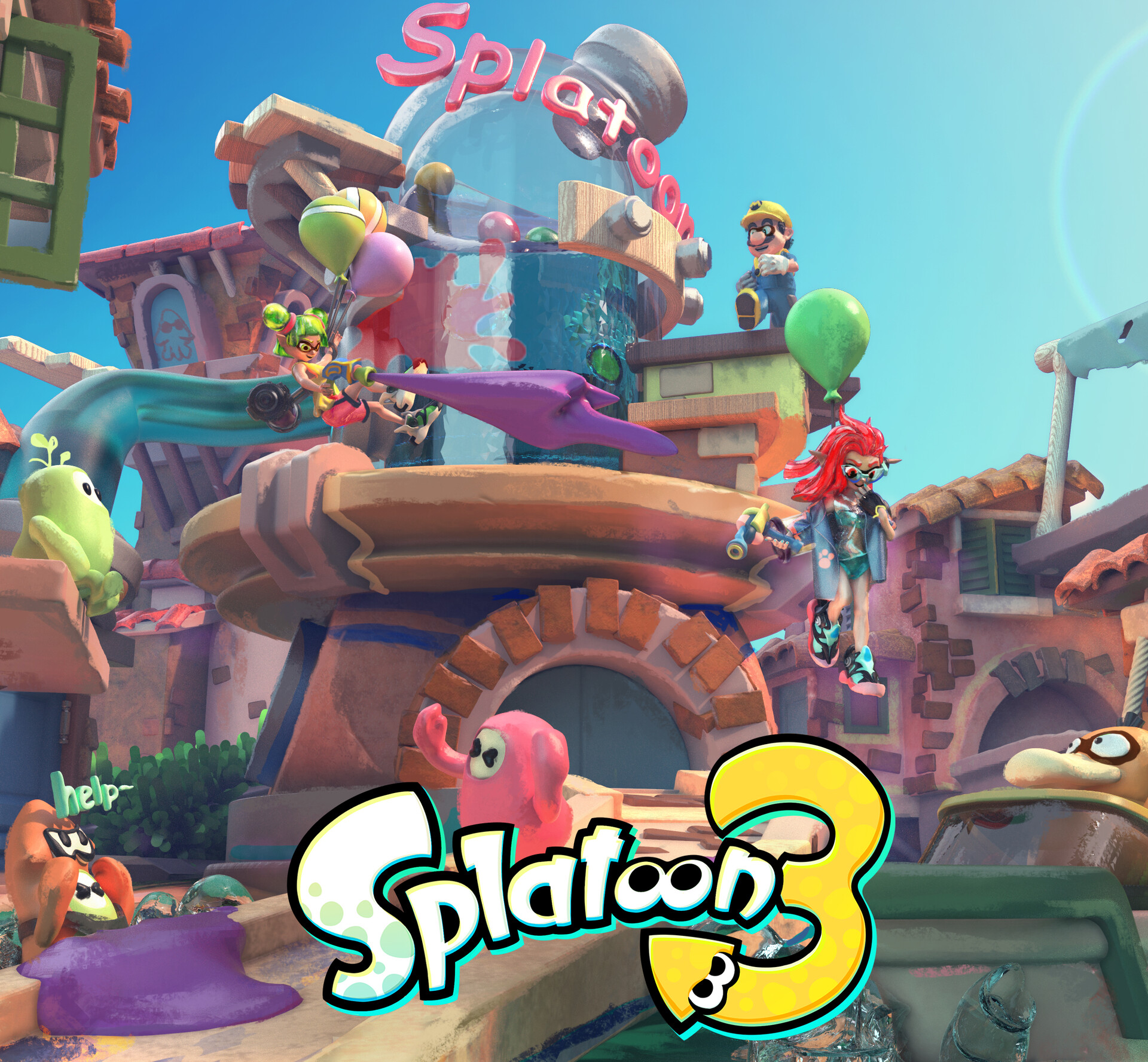 ArtStation - splatoon pokemon fanart