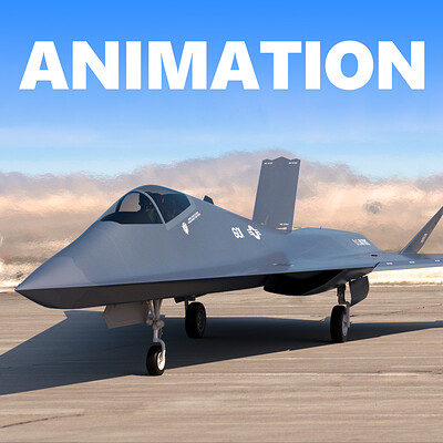 Rodrigo Avella - VTOL Stealth Transport - Animation
