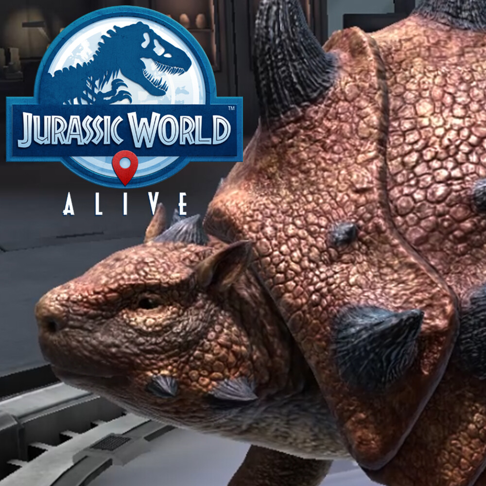 ArtStation - Ankylodicurus - Jurassic World Alive