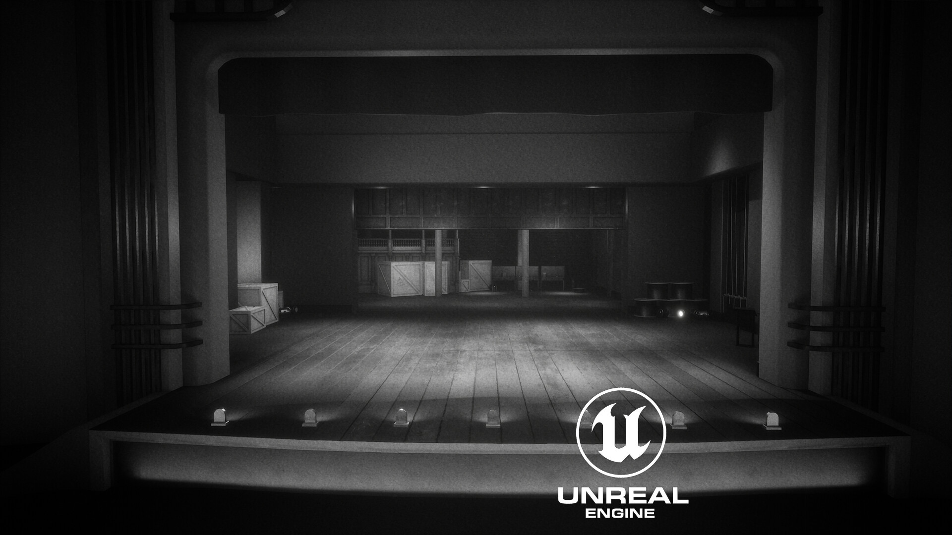 ArtStation - Lighting Scene 50's film