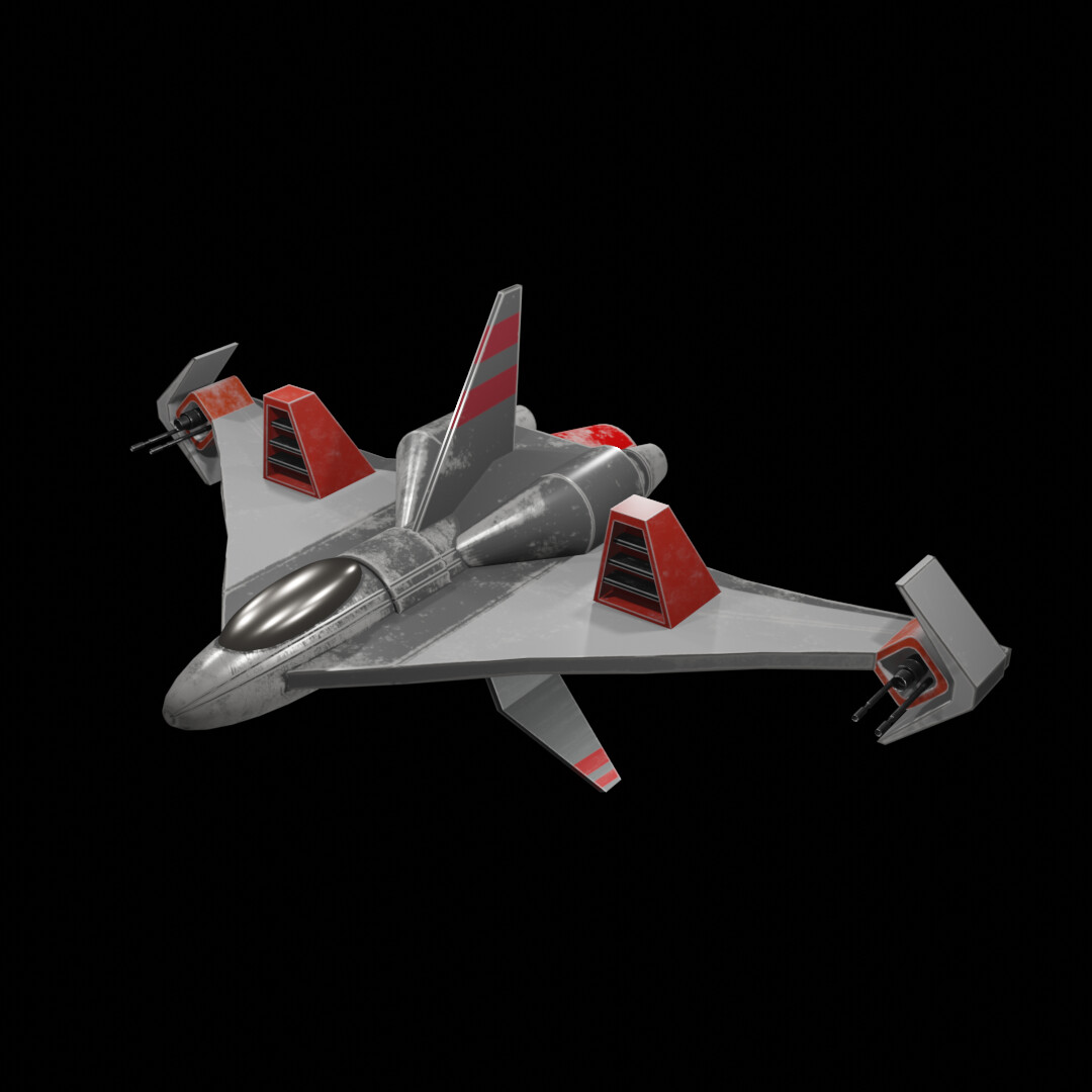 ArtStation - Starship with various skins