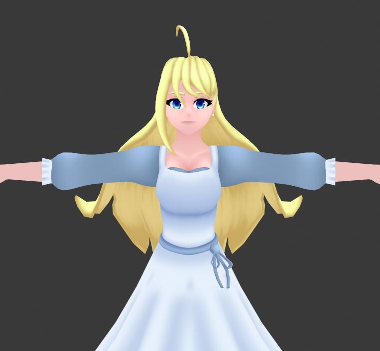 ArtStation - Mermaid [ 3DVrm / Vtuber model ]