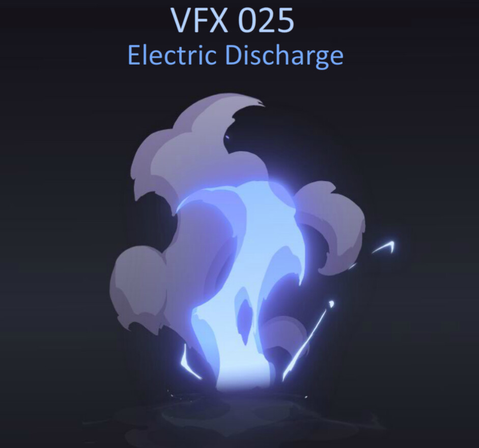 ArtStation - Electric Explosion 2D VFX Animation