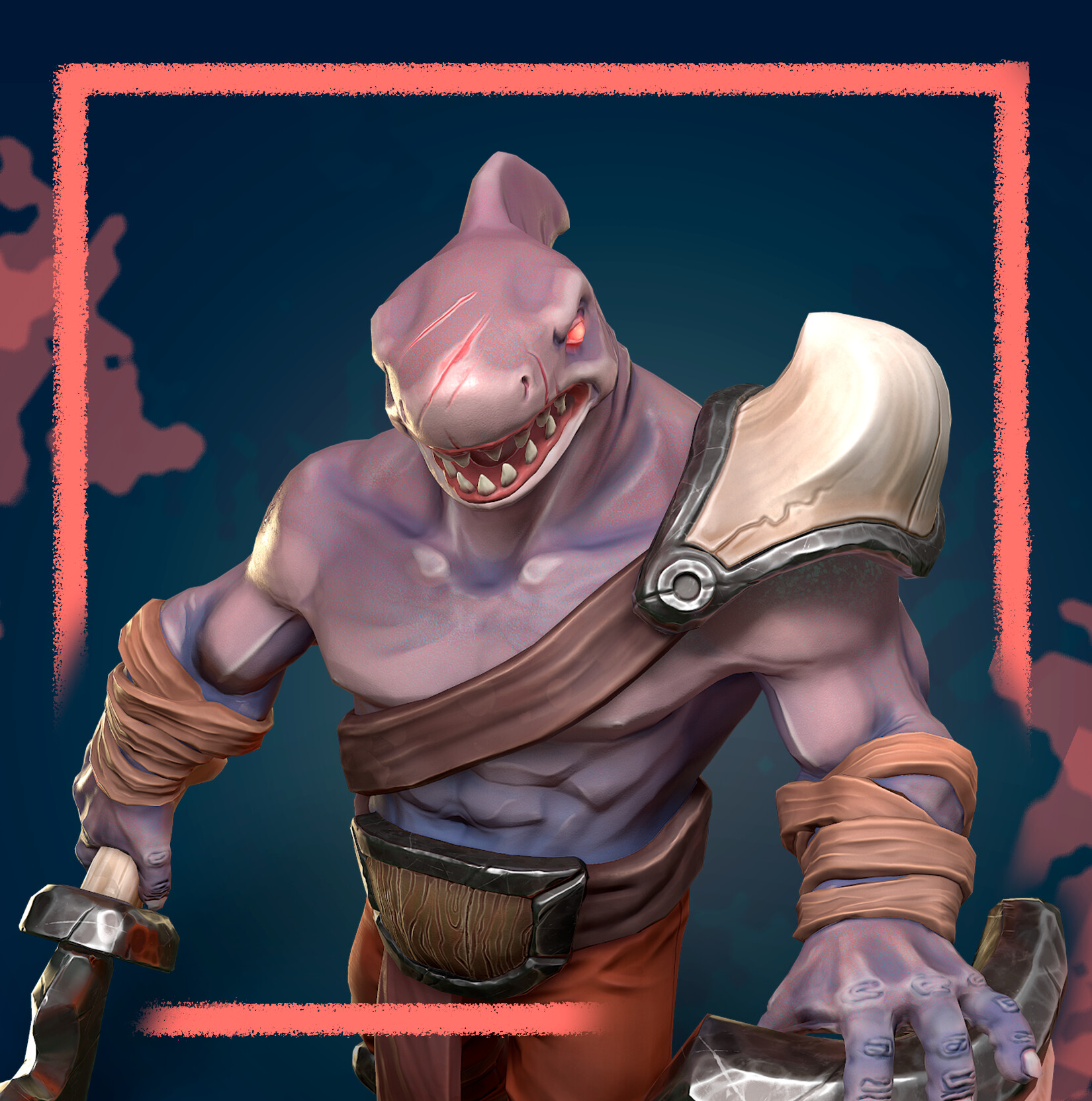 ArtStation - Shark Warrior 2.0