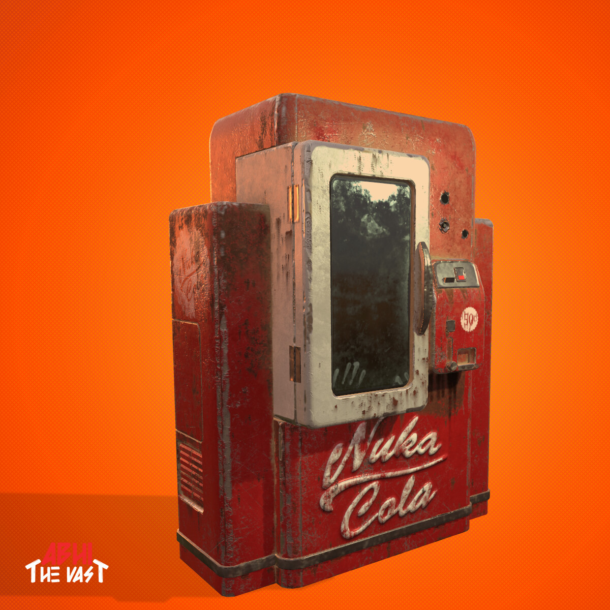 ArtStation - Nuka cola vending machine