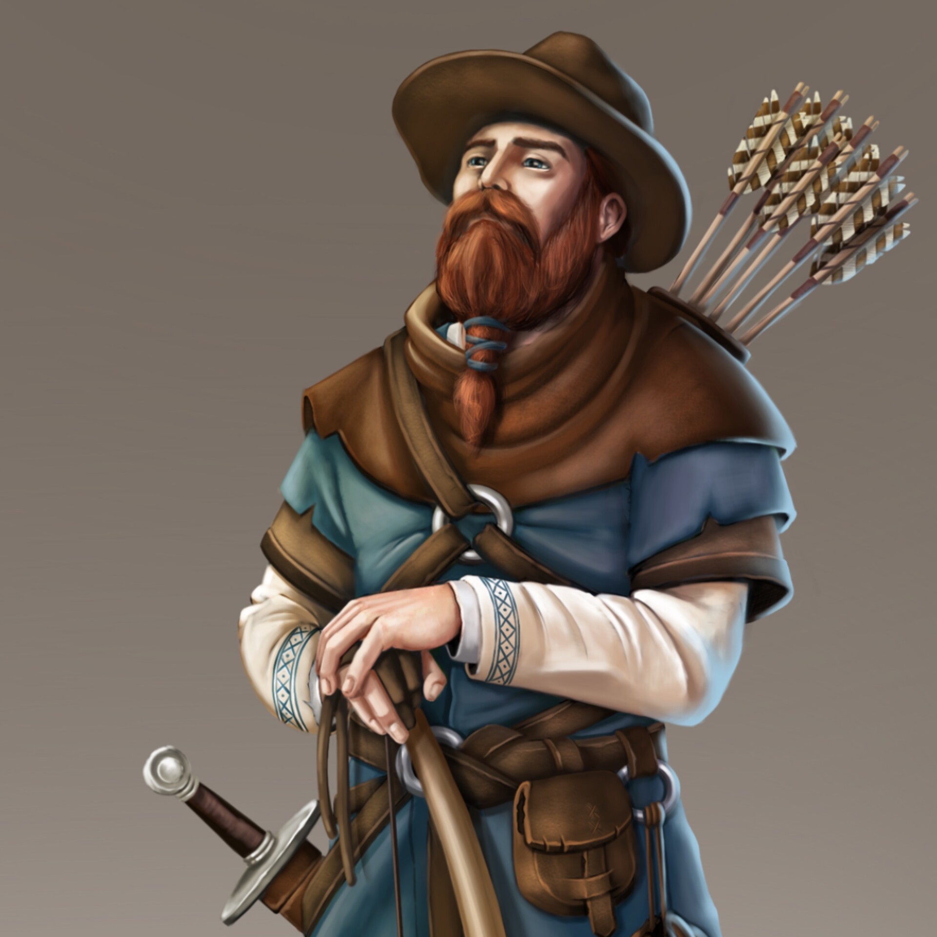 ArtStation - The Hunter Concept Art