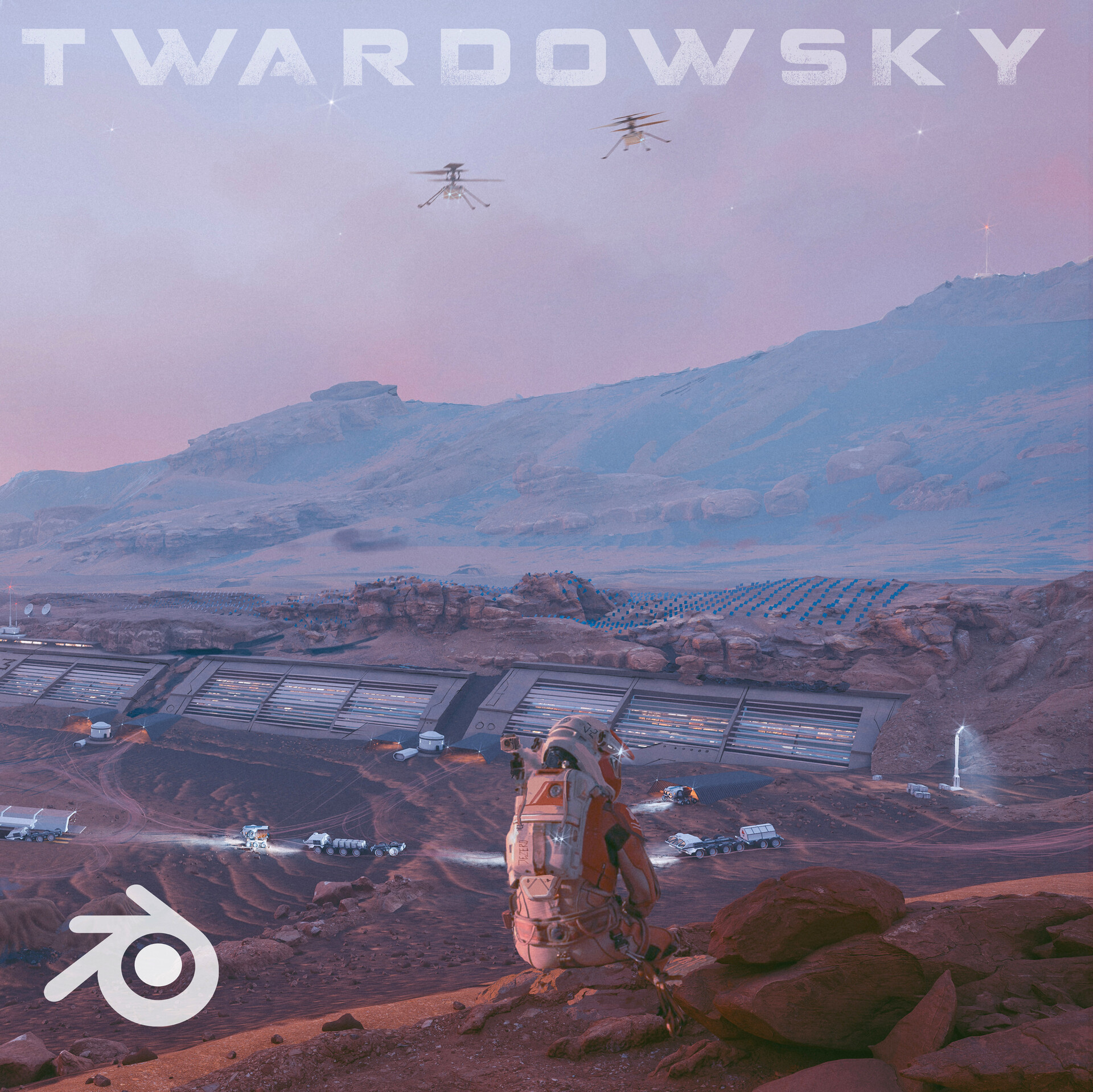 ArtStation - MARS COLONY 2019 rework