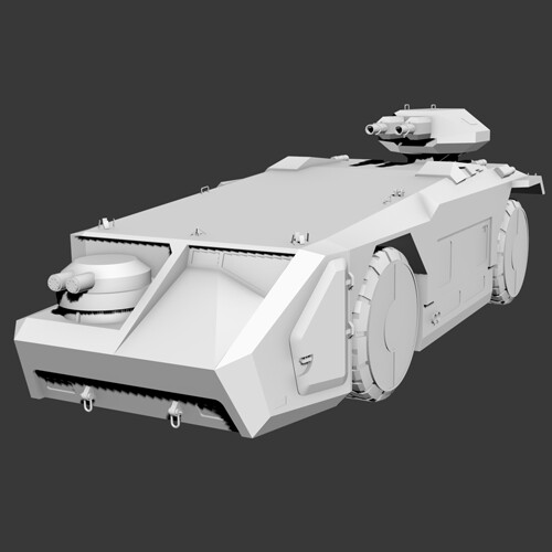 ArtStation - M577 APC (from Aliens)