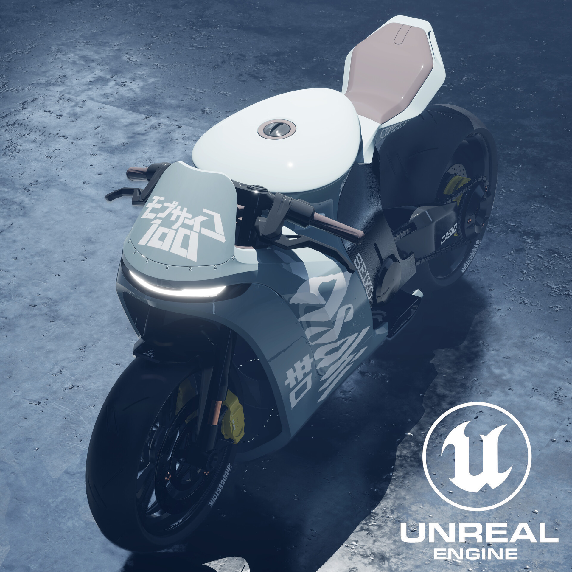 ArtStation - Asahi Concept Bike