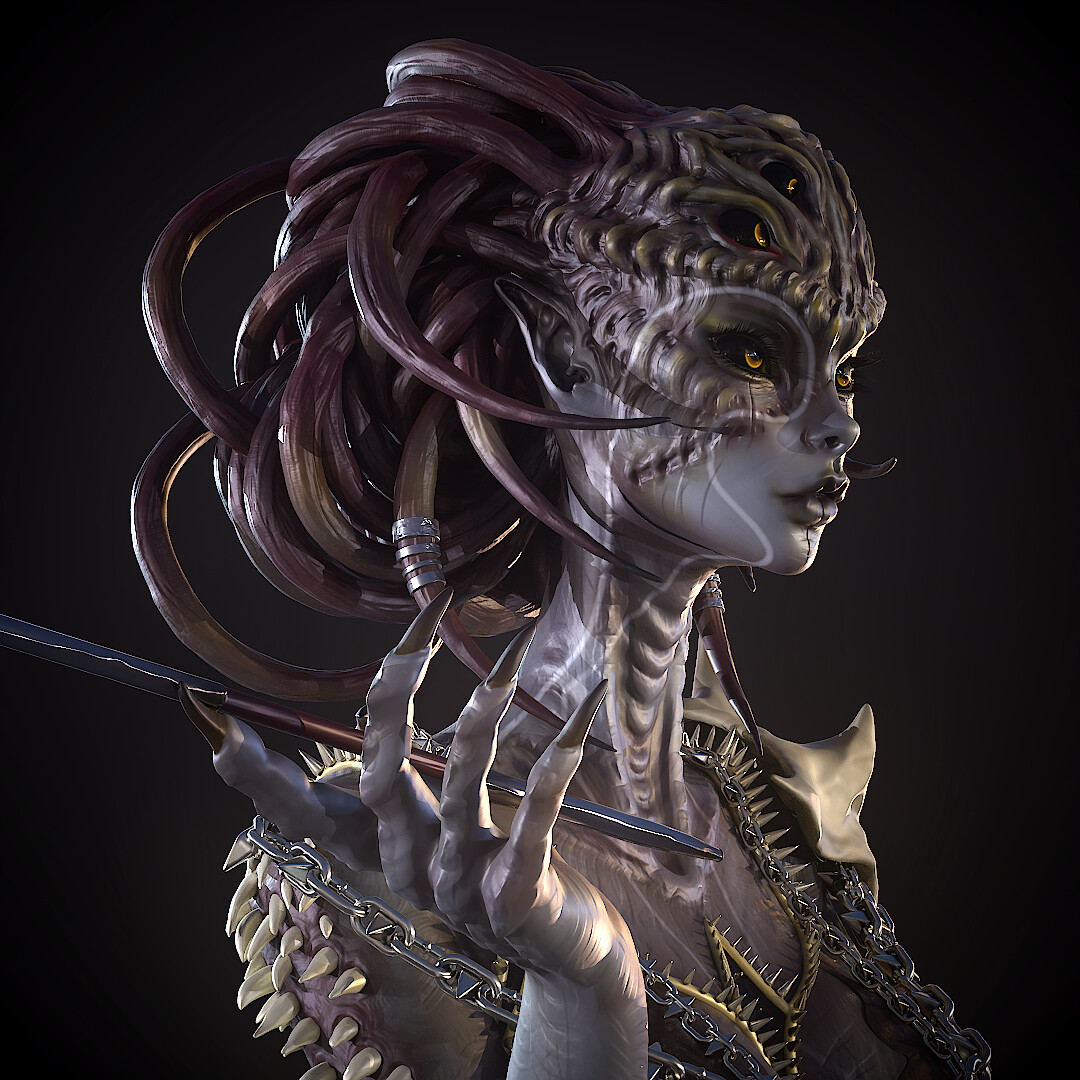 ArtStation - Spider woman