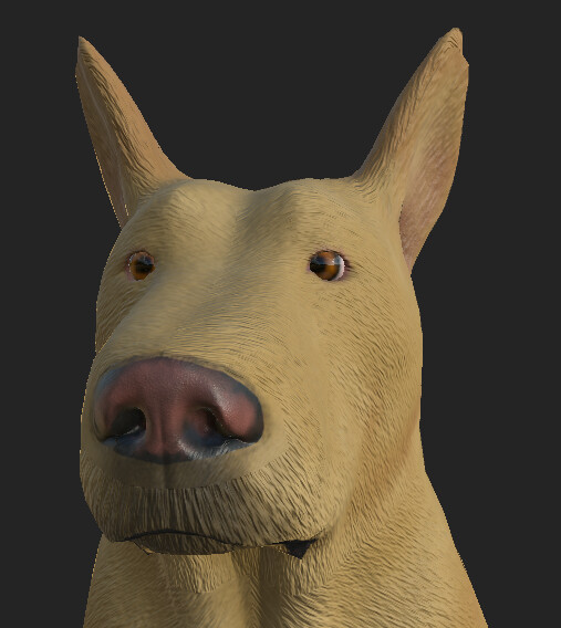 ArtStation - Dog And Dog Rig