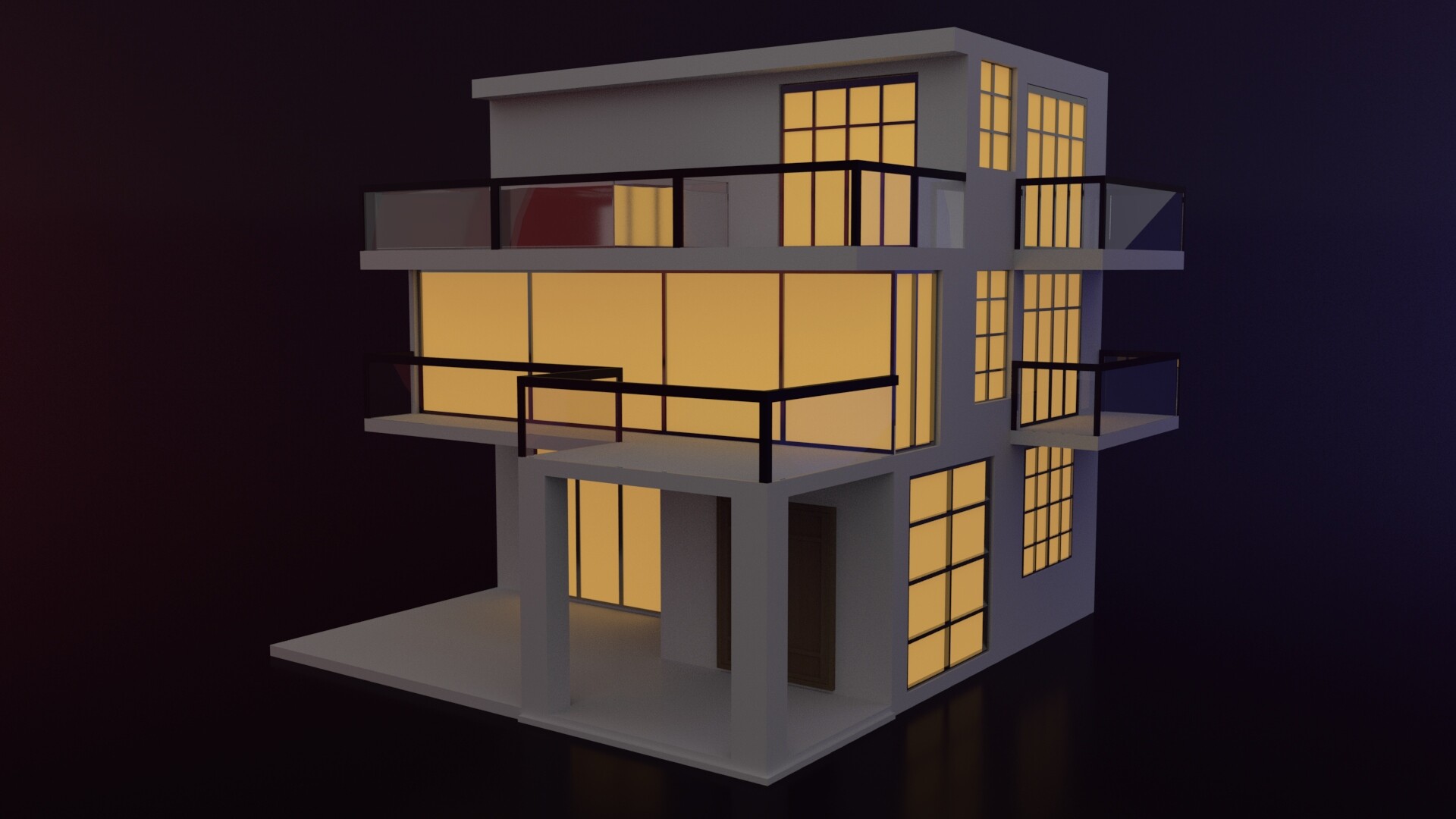 ArtStation - [Maya] Modern Villa