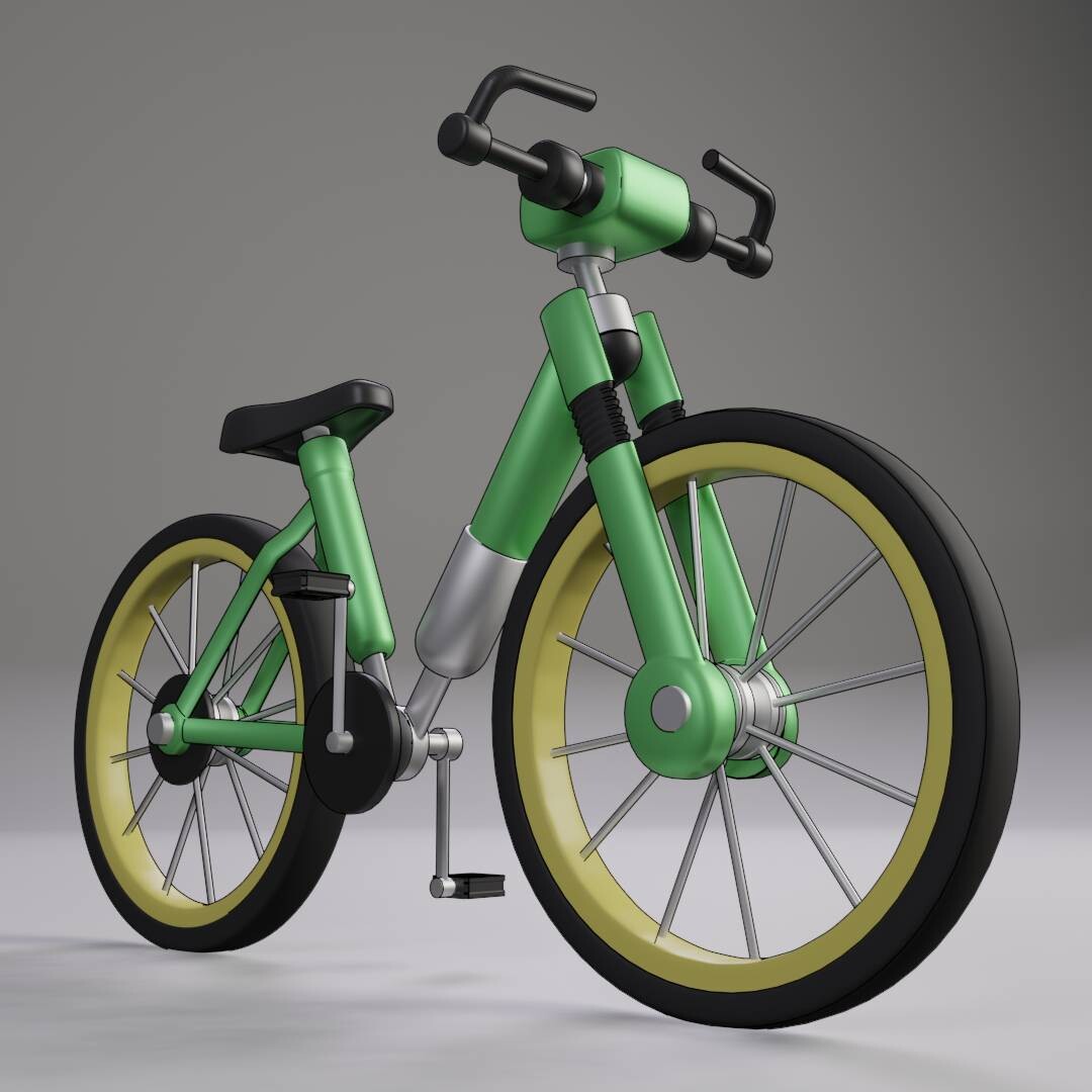 ArtStation - Pokémon 1st Gen Bicycle, Fred Boussada