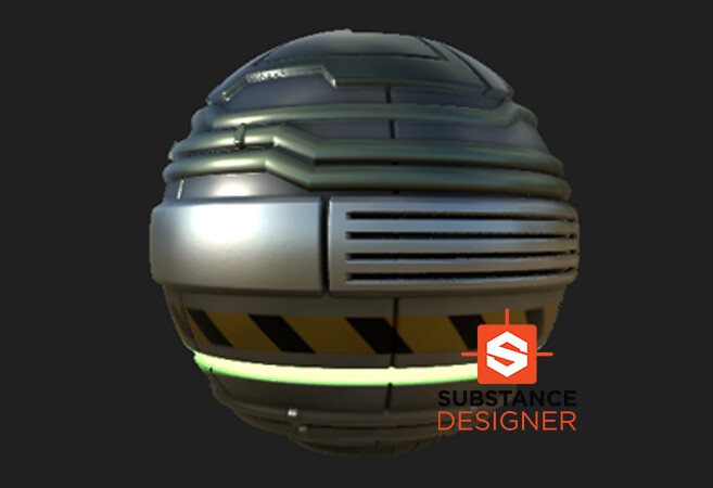 ArtStation - Substance Designer- Texture ´´Basement Wall´´