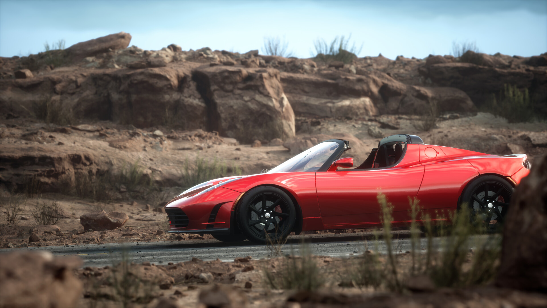 ArtStation - UE4 Desert Tesla