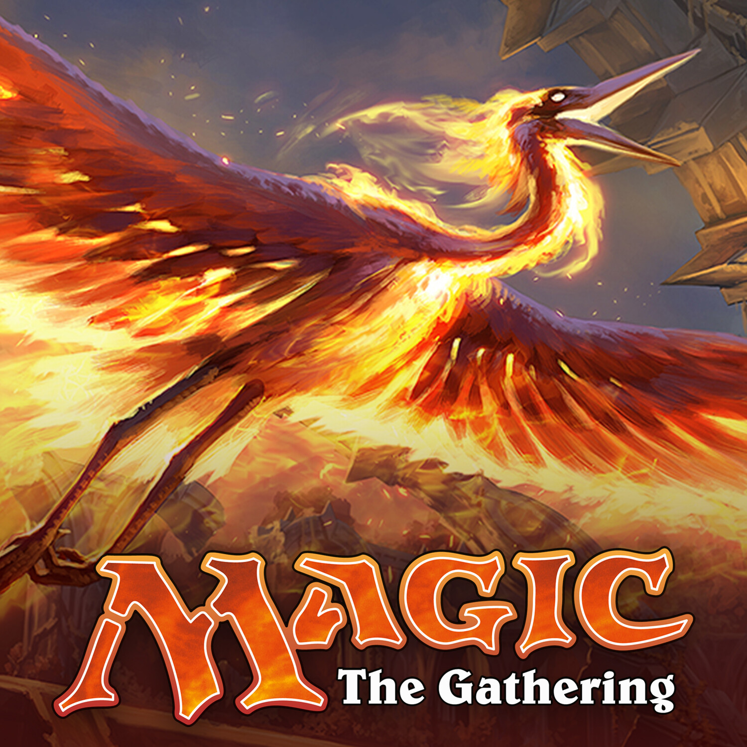 ArtStation - Sunstreak Phoenix - Magic the Gathering