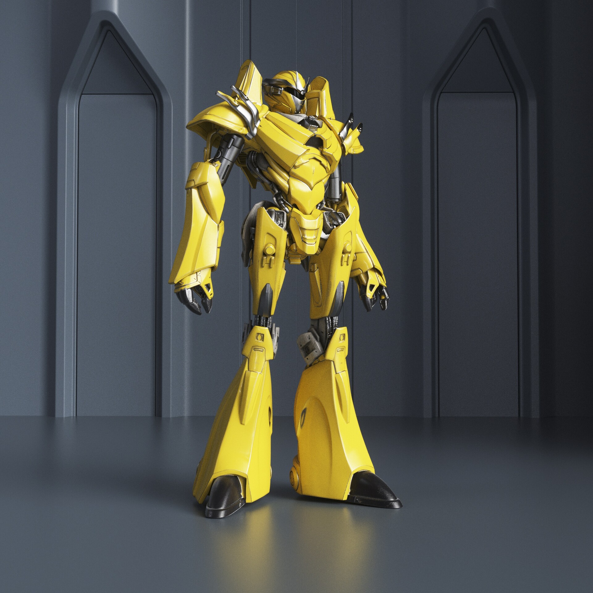 ArtStation - My Robot 2 sculpture