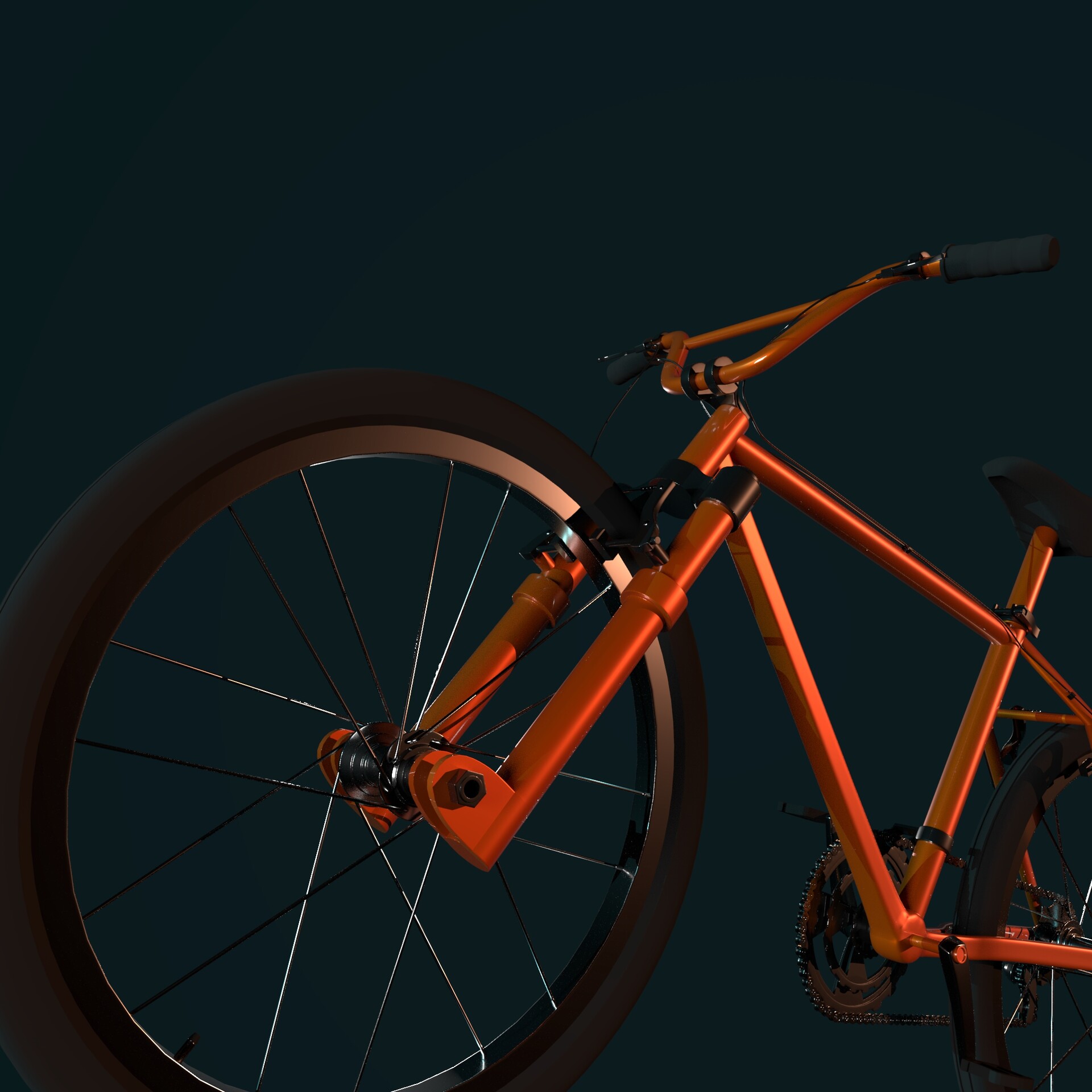 ArtStation - Bicycle Asset