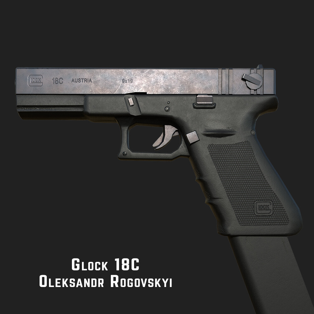 ArtStation - Glock 18C