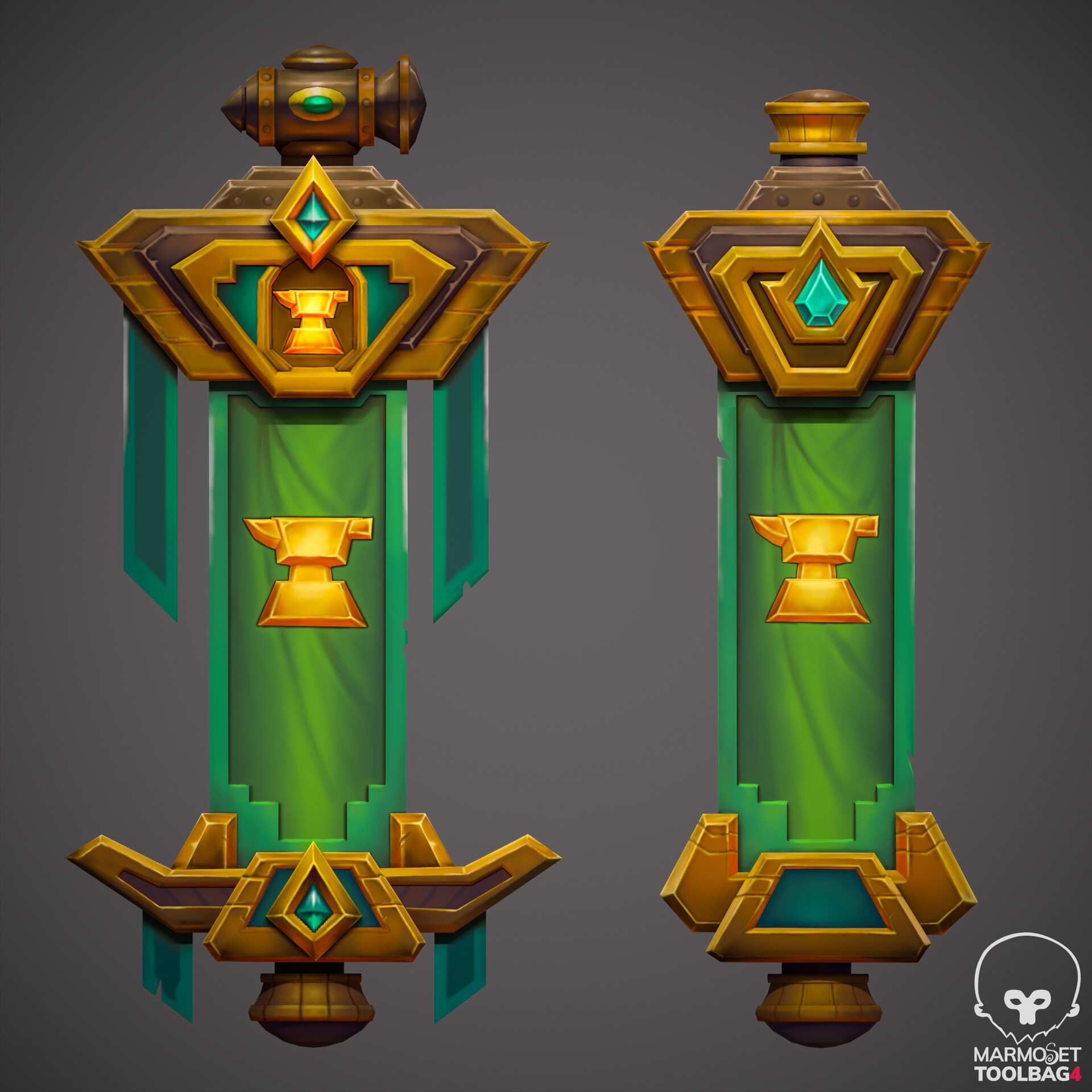 ArtStation - Heroes of the Storm™ - Dwarven Banners