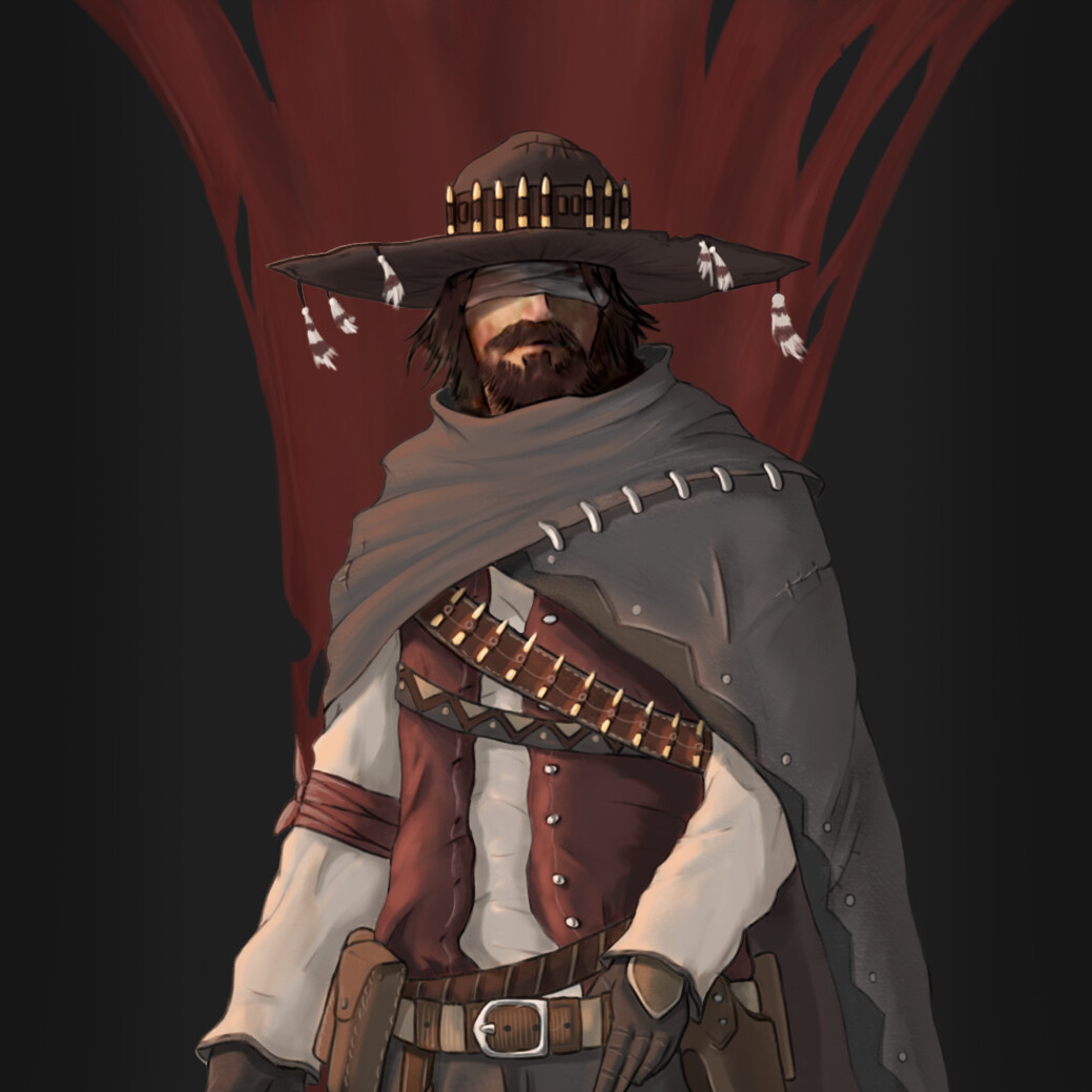 ArtStation - Gunslinger Character Design