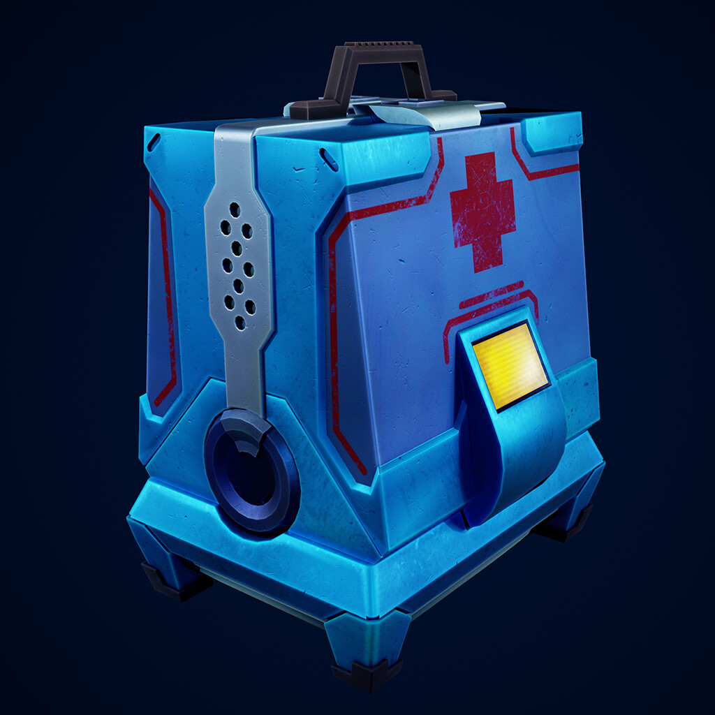 ArtStation - Sci-Fi Medkit