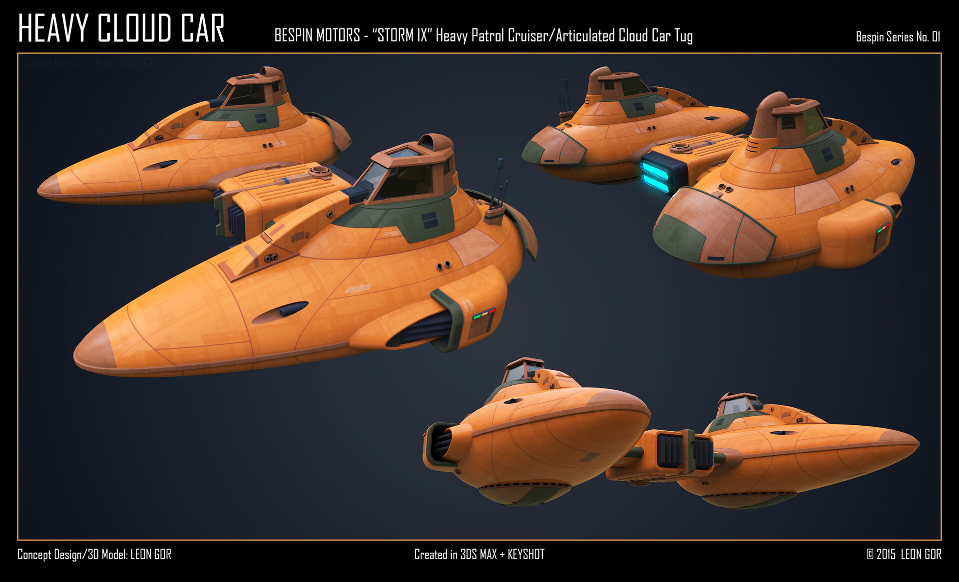 ArtStation - Heavy Cloud Car Concept