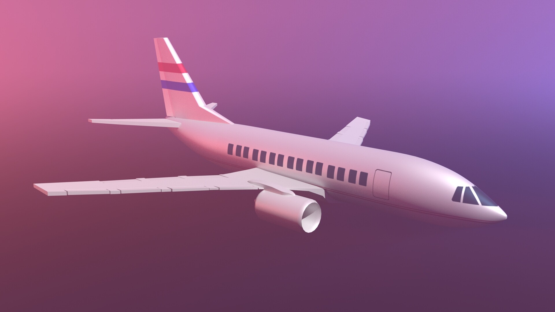 ArtStation - [Maya & Photoshop] Airplane