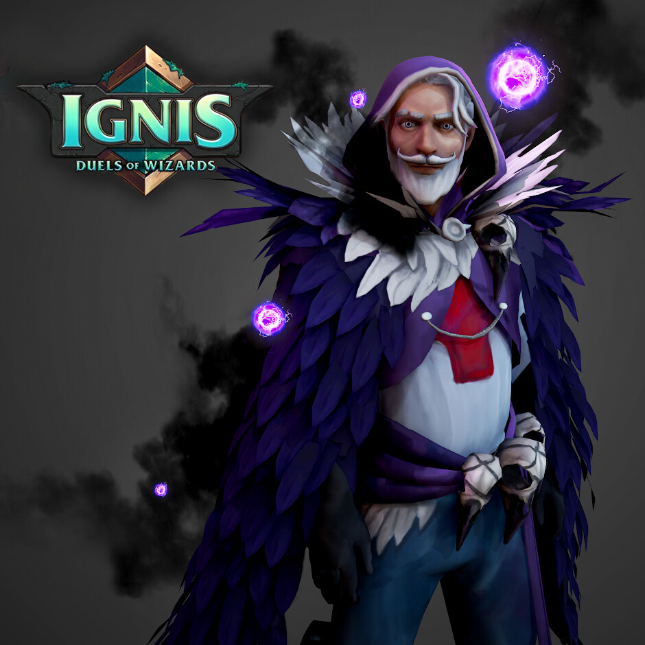 ArtStation - IGNIS - Duels Of Wizards. Character models