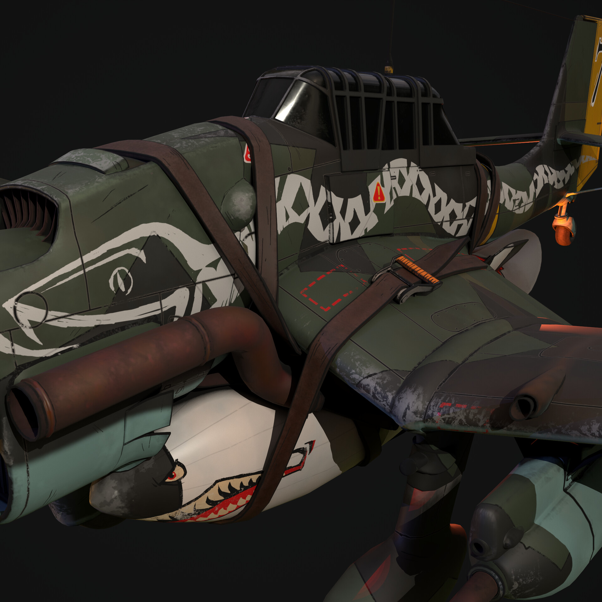 ArtStation - Ju87 Stuka Air racer