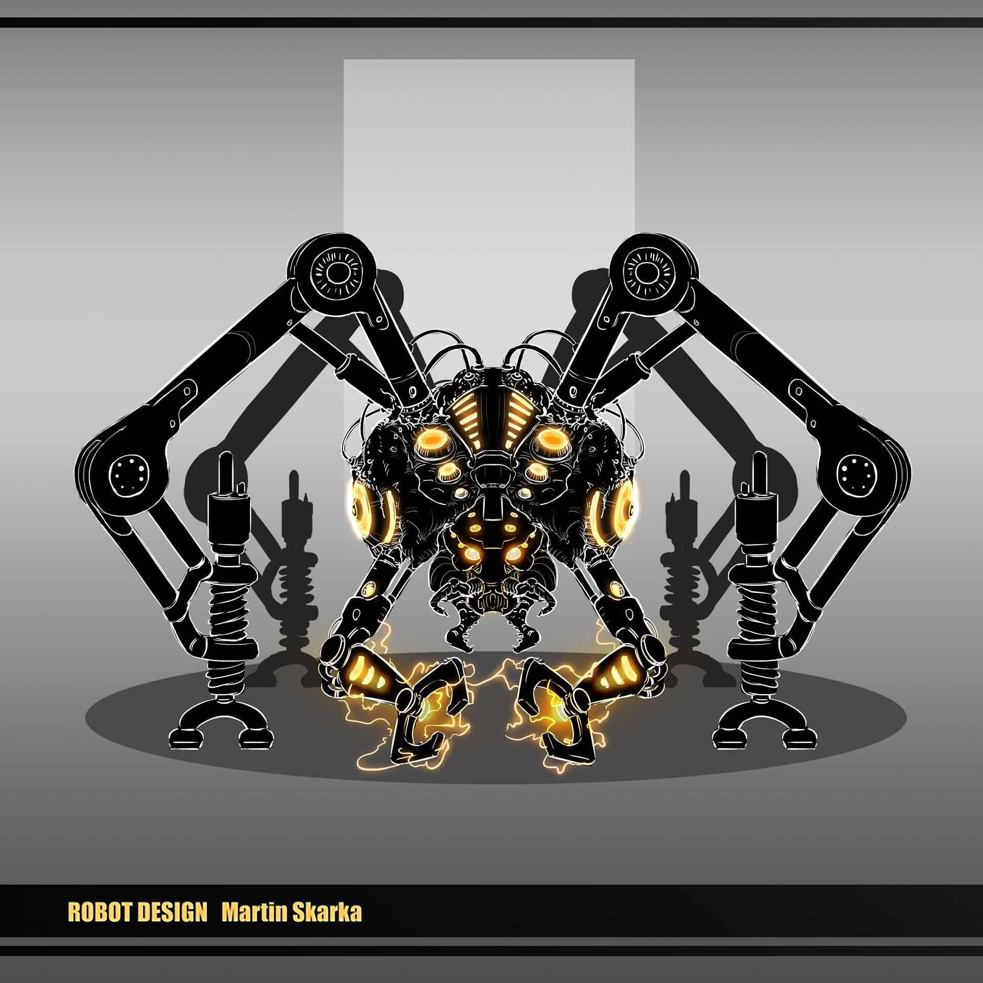 ArtStation - Simple Spider Cyborg