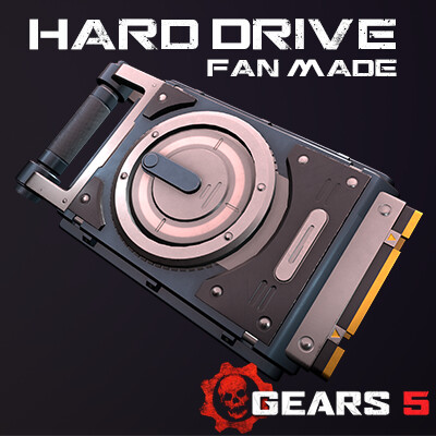 ArtStation - Gears 5 - Hard Drive - Fan Made