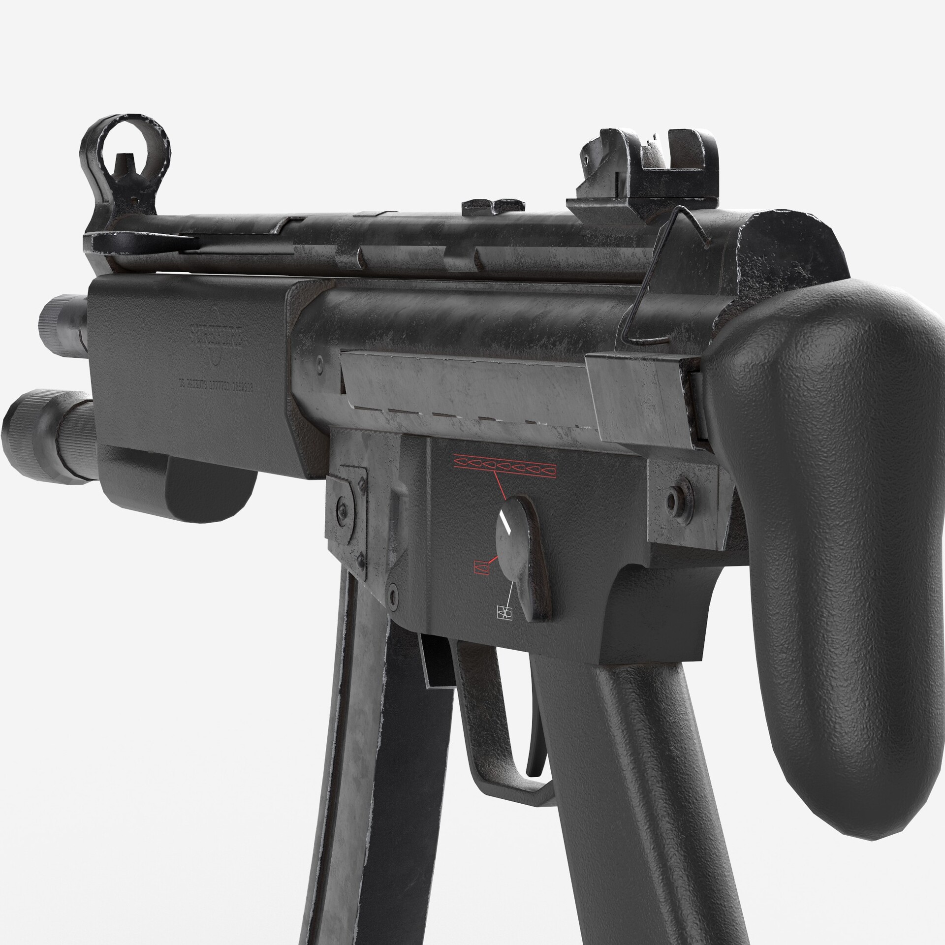 ArtStation - MP5 Renders