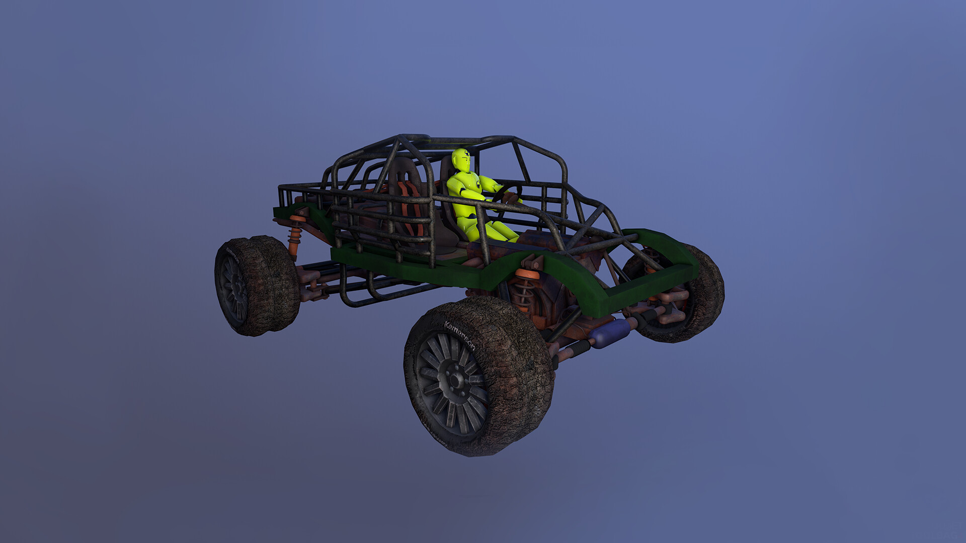 ArtStation - Offroad Race Buggy