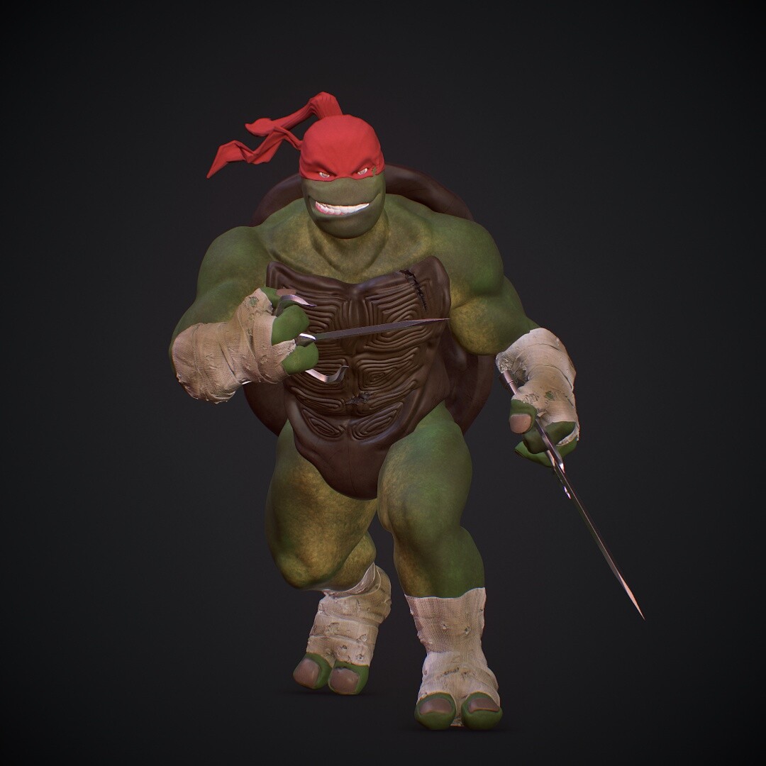 ArtStation - Raphael - TMNT