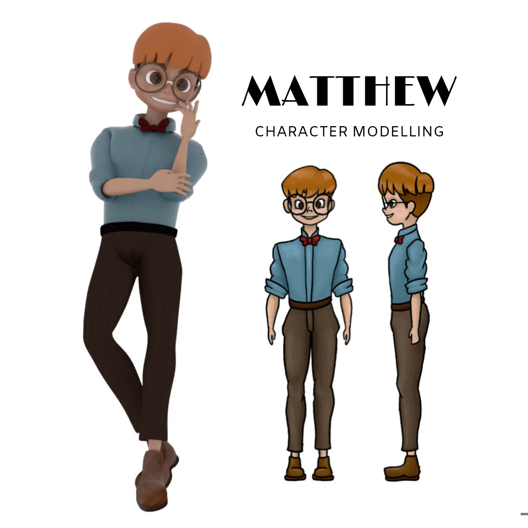 ArtStation - Matthew - Character Modelling