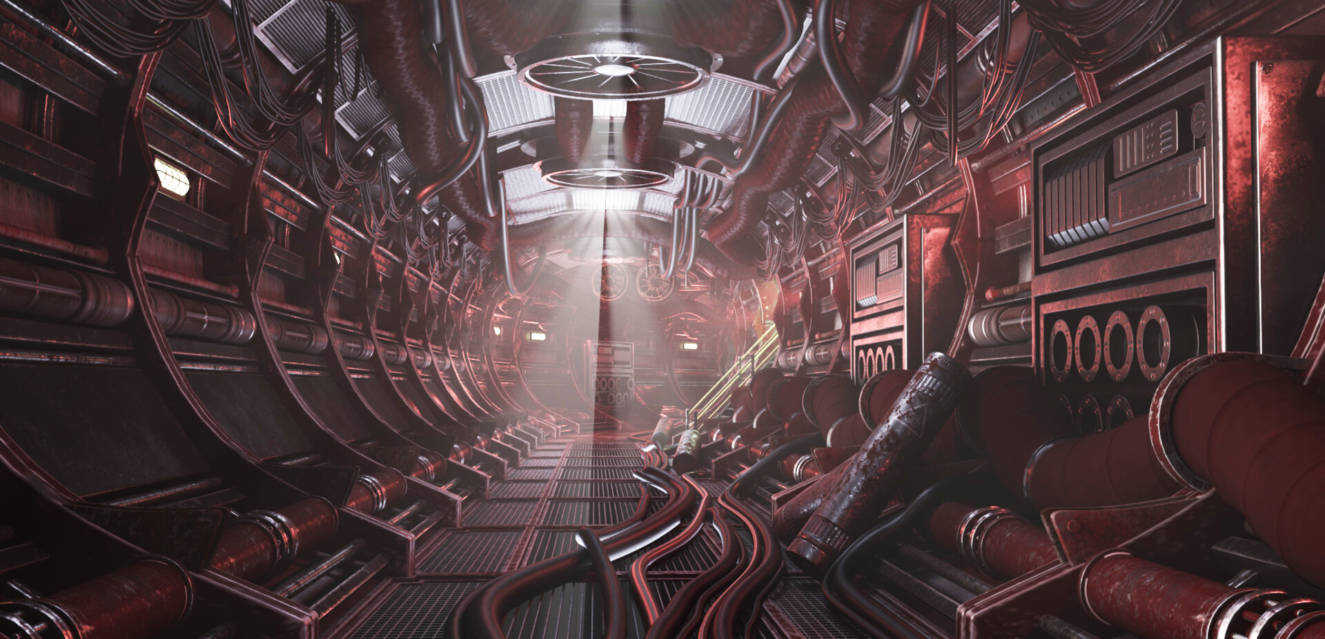 ArtStation - Underground Corridor