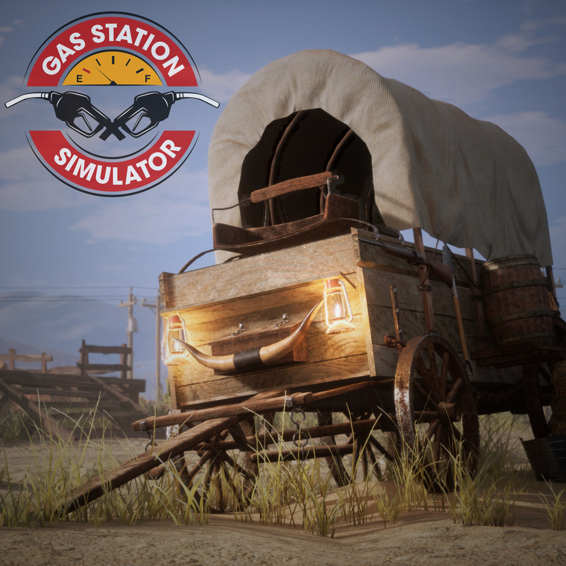 ArtStation - Gas Station Simulator - Environment