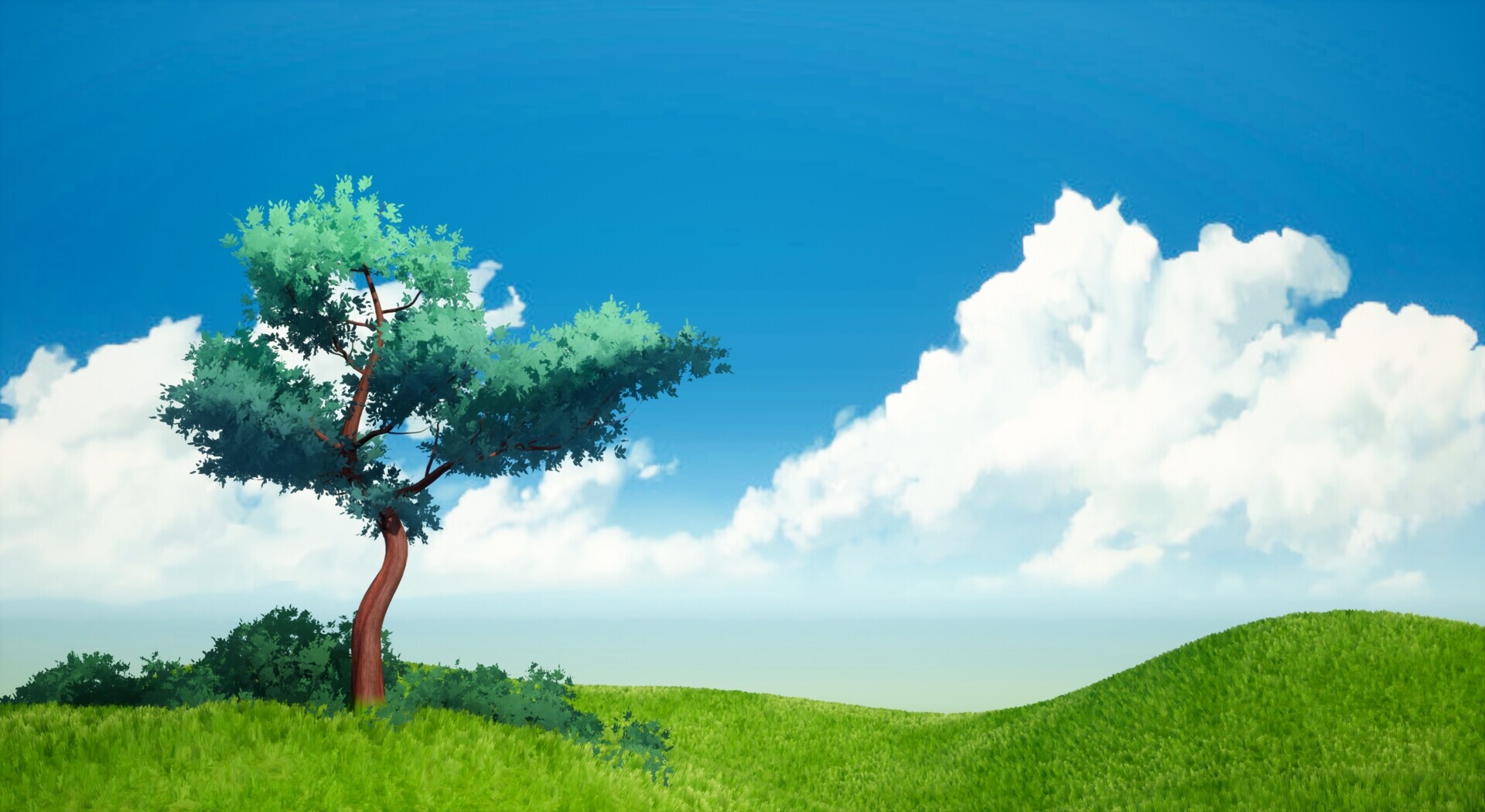 ArtStation - Ghibli Tree