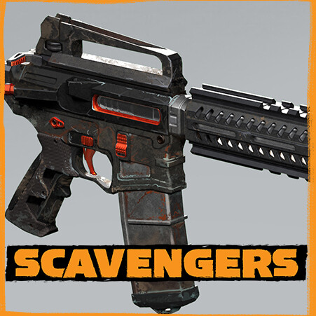 ArtStation - Scavengers // Warsong weapon concept