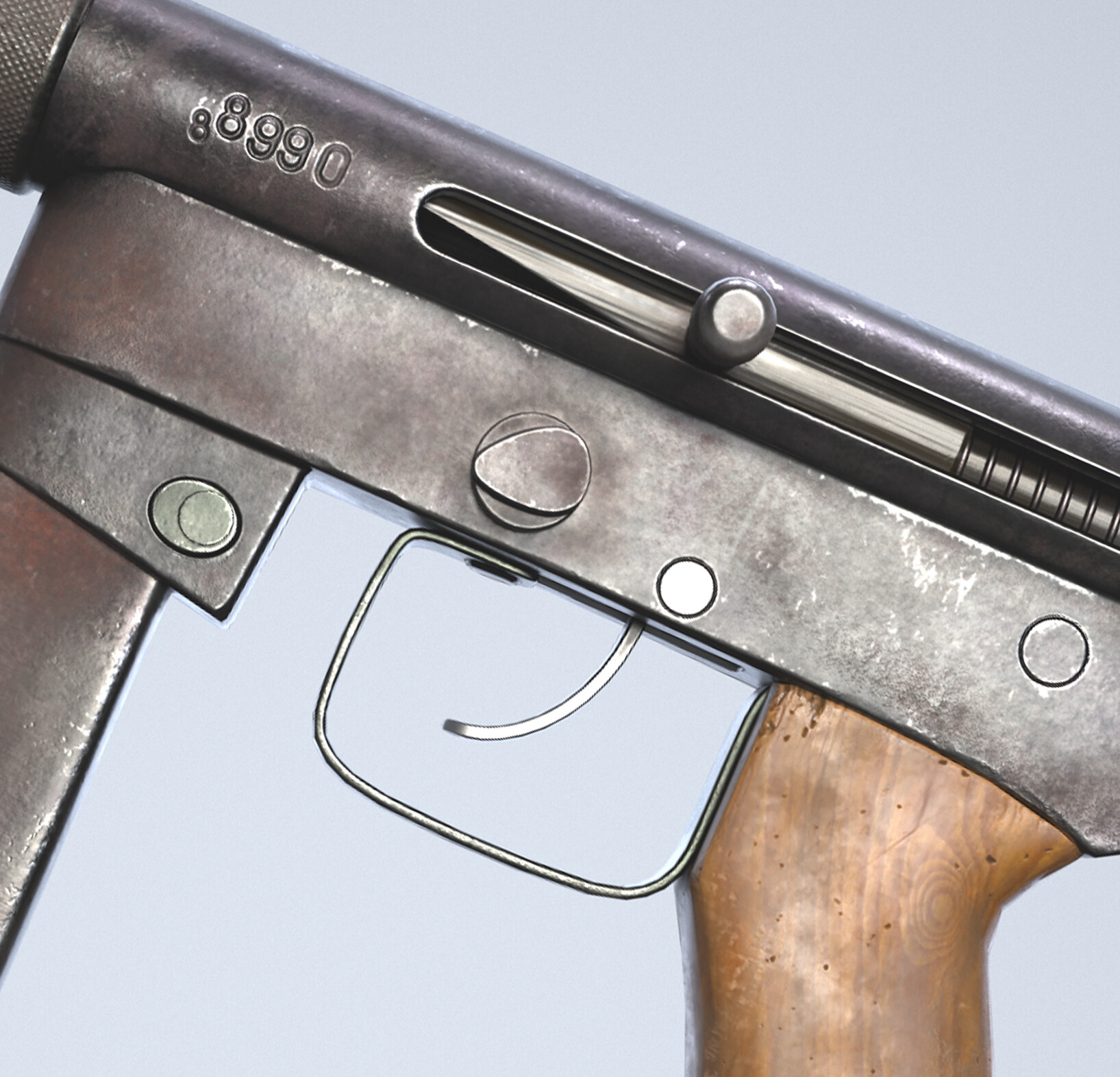 ArtStation - Homemade Gun from Chechnya