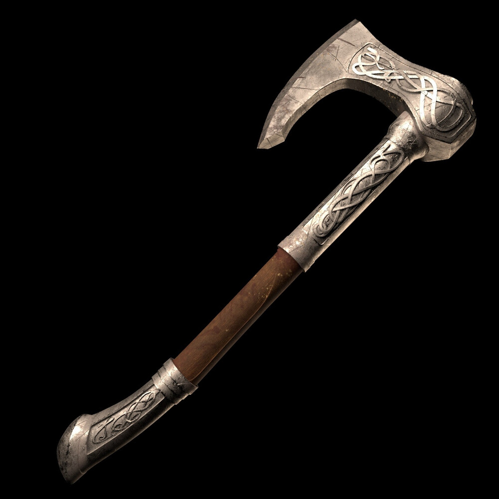 ArtStation - Axe Assassin's Creed Valhalla