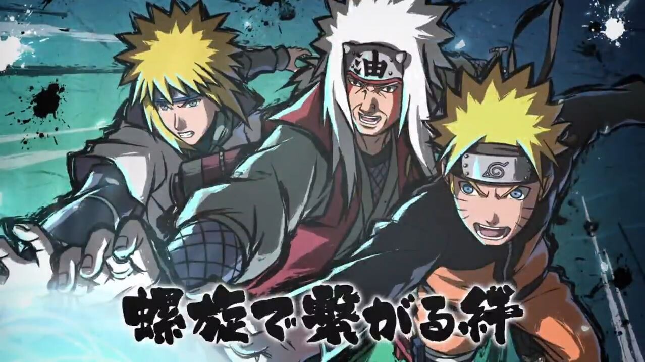 koyomin - NARUTO X BORUTO NINJA TRIBES - Minato, Jiraiya & Naruto