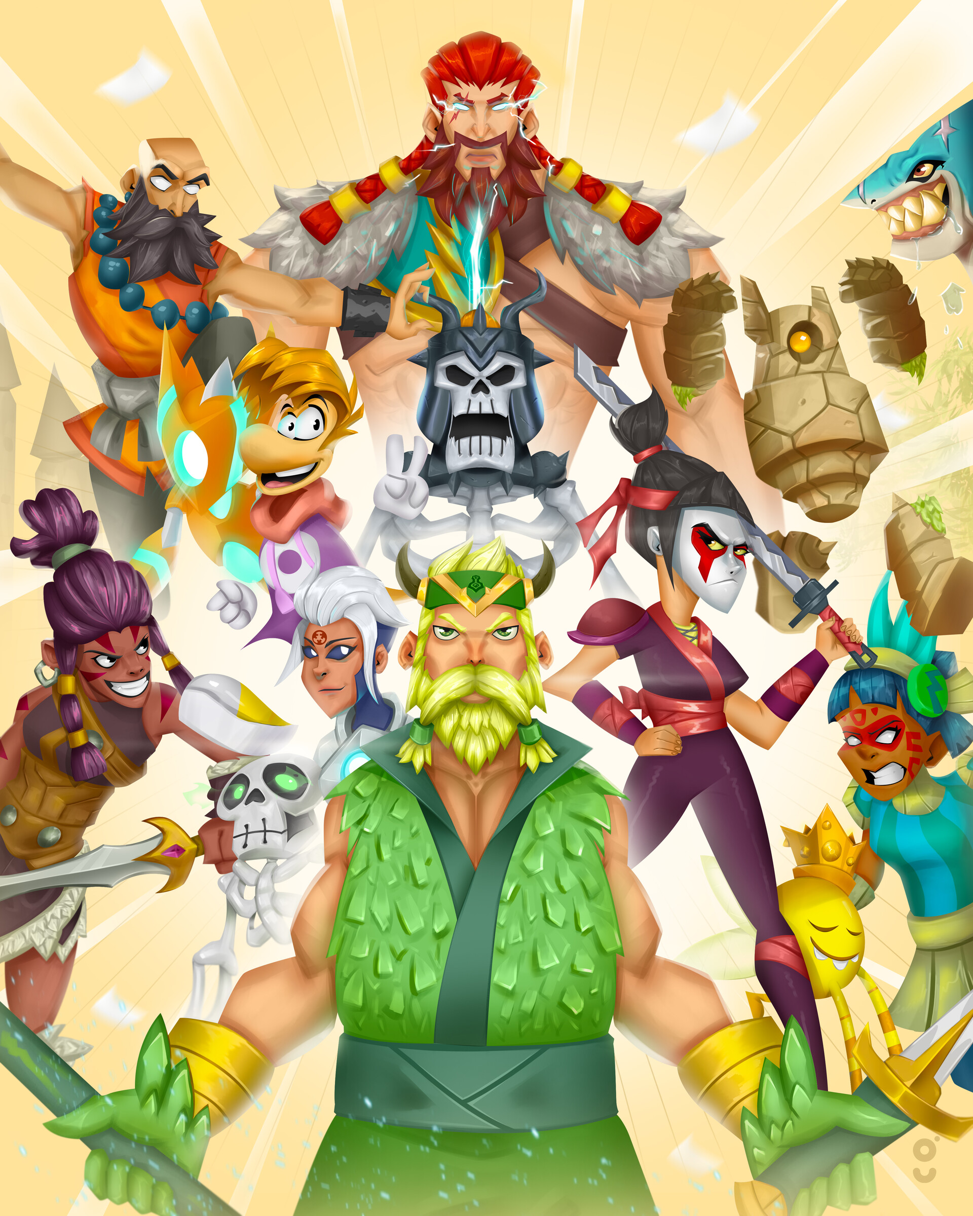 ArtStation - BRAWLHALLA