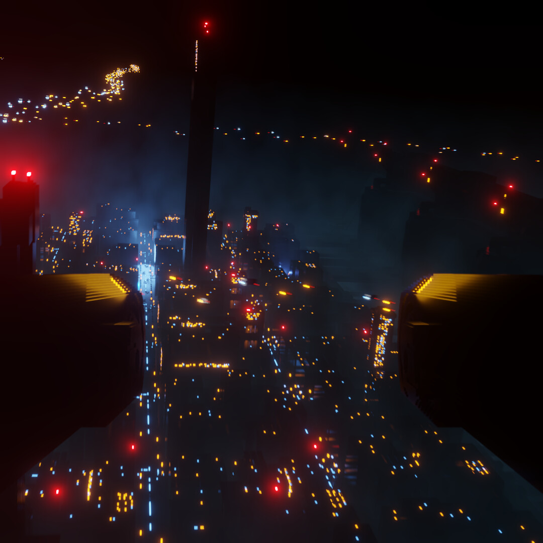 ArtStation - Blade Runner Voxel