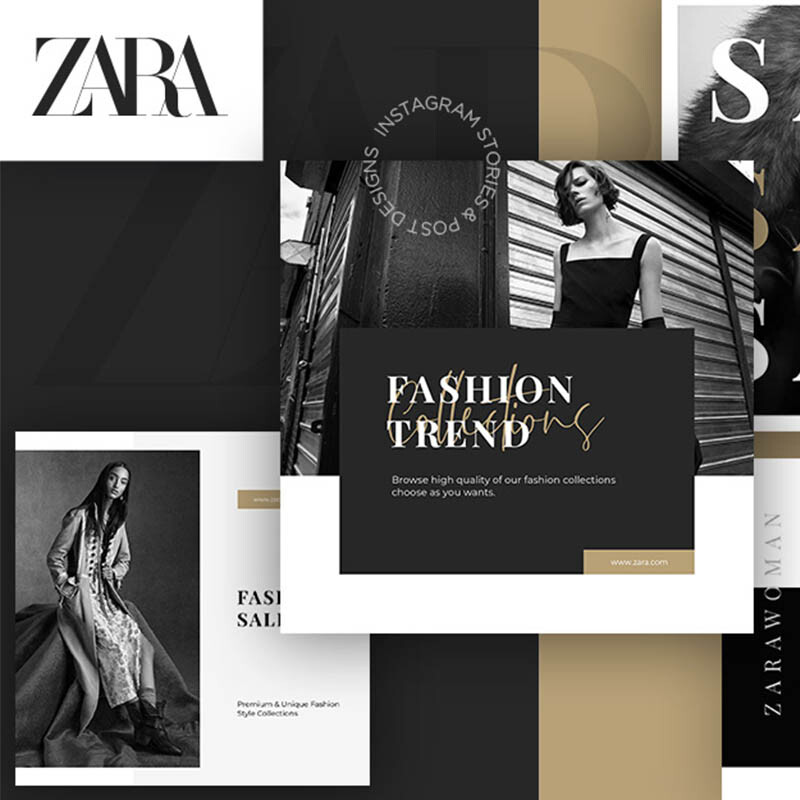 ArtStation - ZARA Social Media Redesign