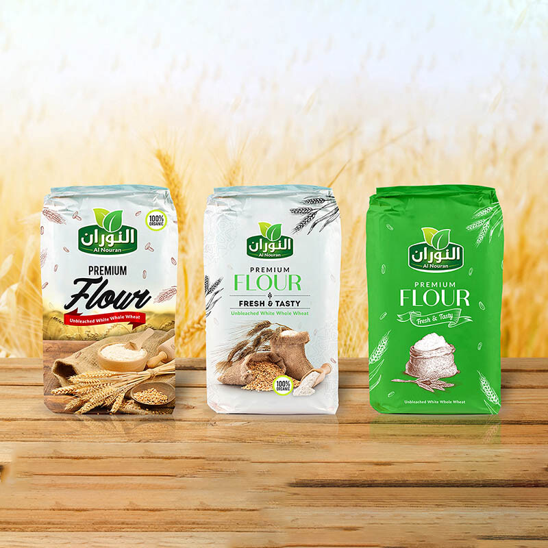 ArtStation - Premium Flour Packaging Design