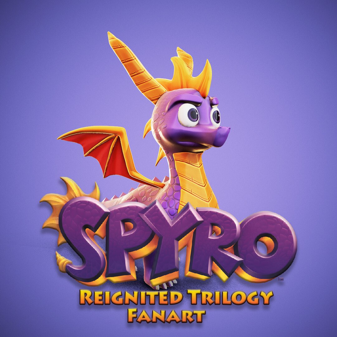 ArtStation - Spyro Reignited Fanart - Spyro (WIP)